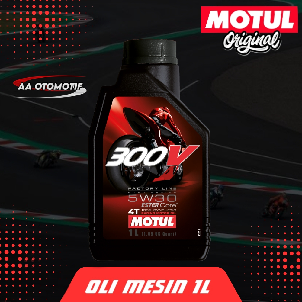 Jual MOTUL 300V SERIES LINE OFF ROAD / ROAD RACING ALL SAE VARIANT OLI MOTOR SULTAN RACING ...