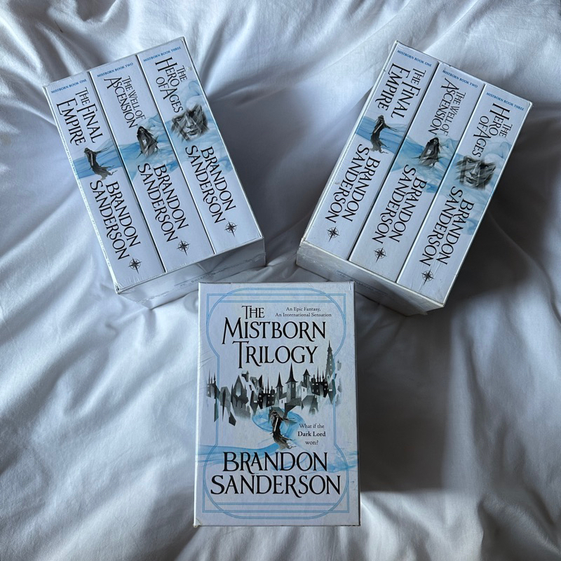 Jual mistborn trilogy box set (the final empire, the well of ascension, the hero of ages ...