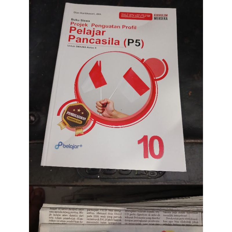 Jual buku siswa projek penguatan profil pelajar pancasila (P 5 ) untuk ...