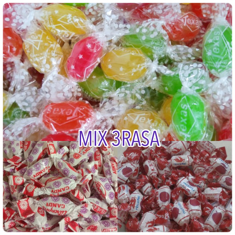 Jual PERMEN LILIPUT BUAH LECI CITRONT MIX BERAT 1KG | Shopee Indonesia