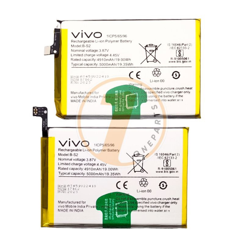 Jual BATTERY BATRE BATERAI VIVO Y33S B-S2 ORIGINAL | Shopee Indonesia