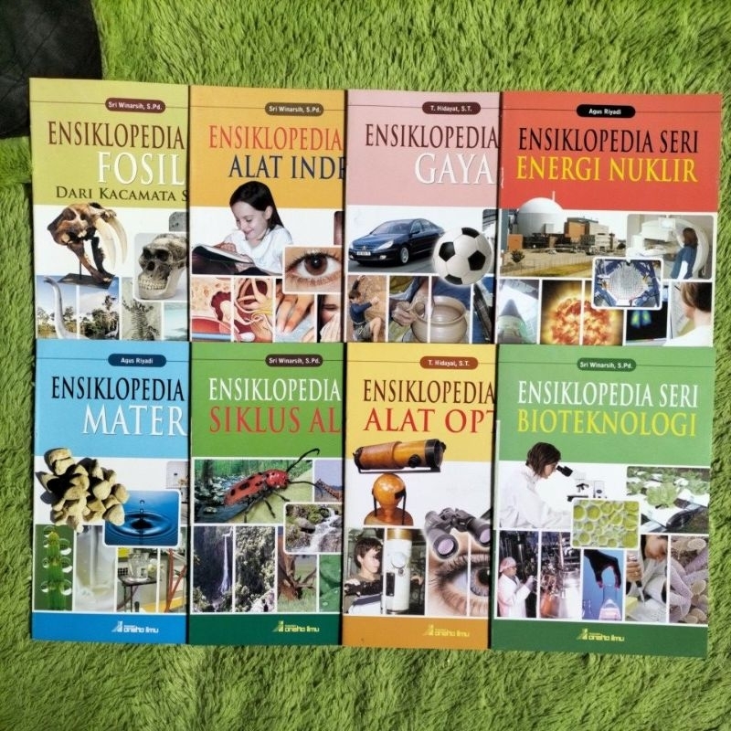 Jual BUKU ENSIKLOPEDI PENGETAHUAN SERI FOSIL ALAT INDRA GAYA ENERGI NUKLIR MATERI SIKLUS ALAM ...