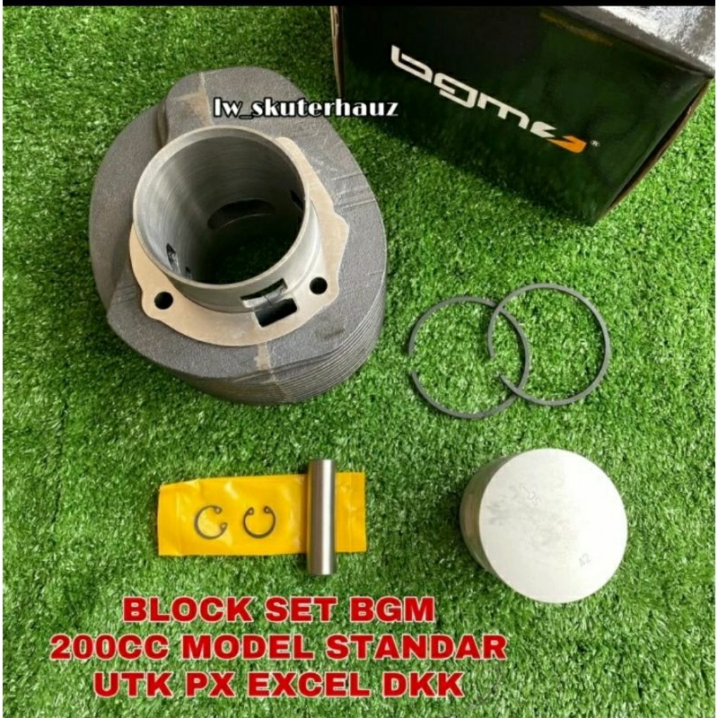 Jual Blok set bgm 200cc model standar utk px excel | Shopee Indonesia