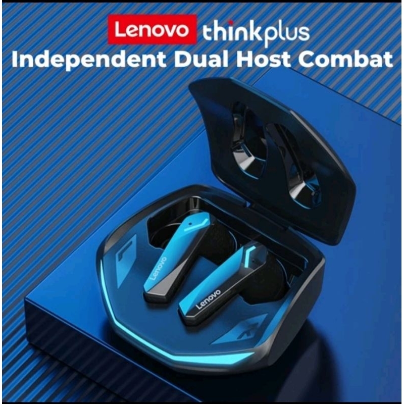 Jual Lenovo GM2 PRO TWS earphone bluetooth headset wireless gaming bass | Shopee Indonesia