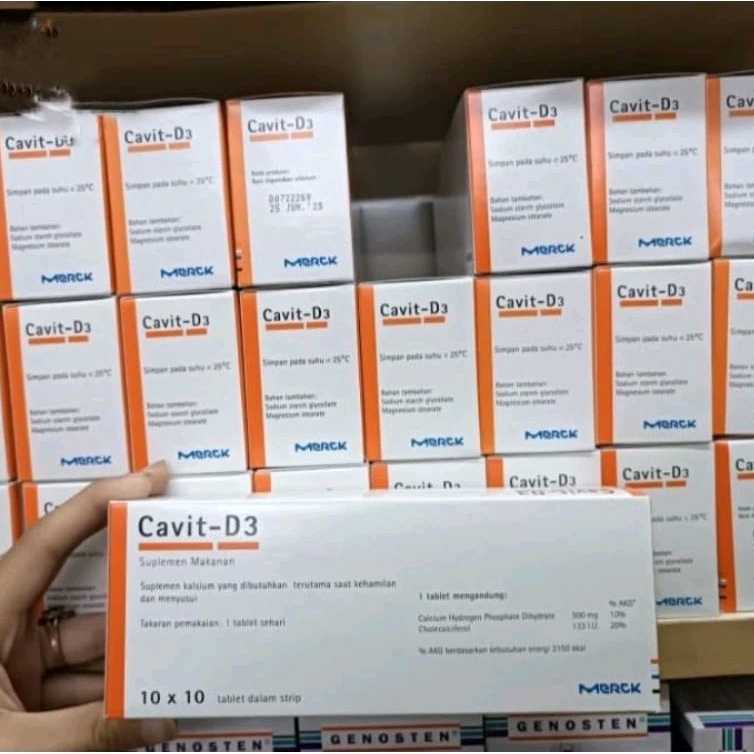 Jual Cavit d3 box 100 tablet | Shopee Indonesia