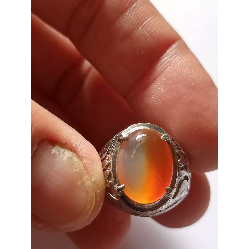 Jual batu akik anggur antik dua warna natural | Shopee Indonesia