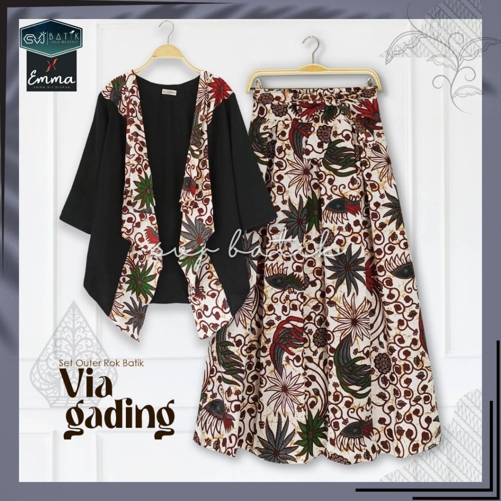 Jual BATIK SET WANITA EKSKLUSIF CHAKRAPANI POK TUNGGAL JOVANIKA MAROON ...