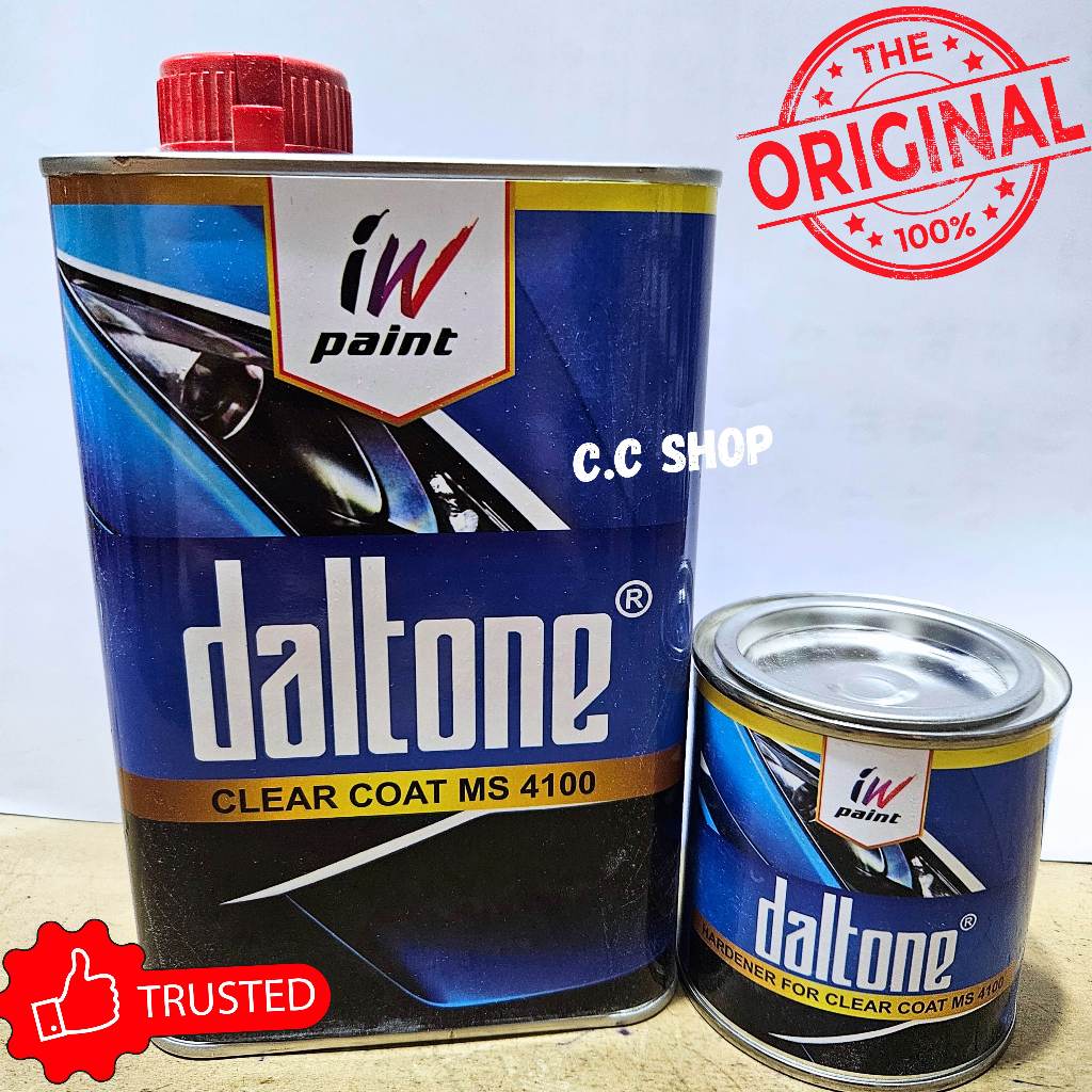 Jual CLEAR COAT DALTONE MS 4100 / ANTI GORES / PERNIS GLOSS MENGKILAP 1 ...