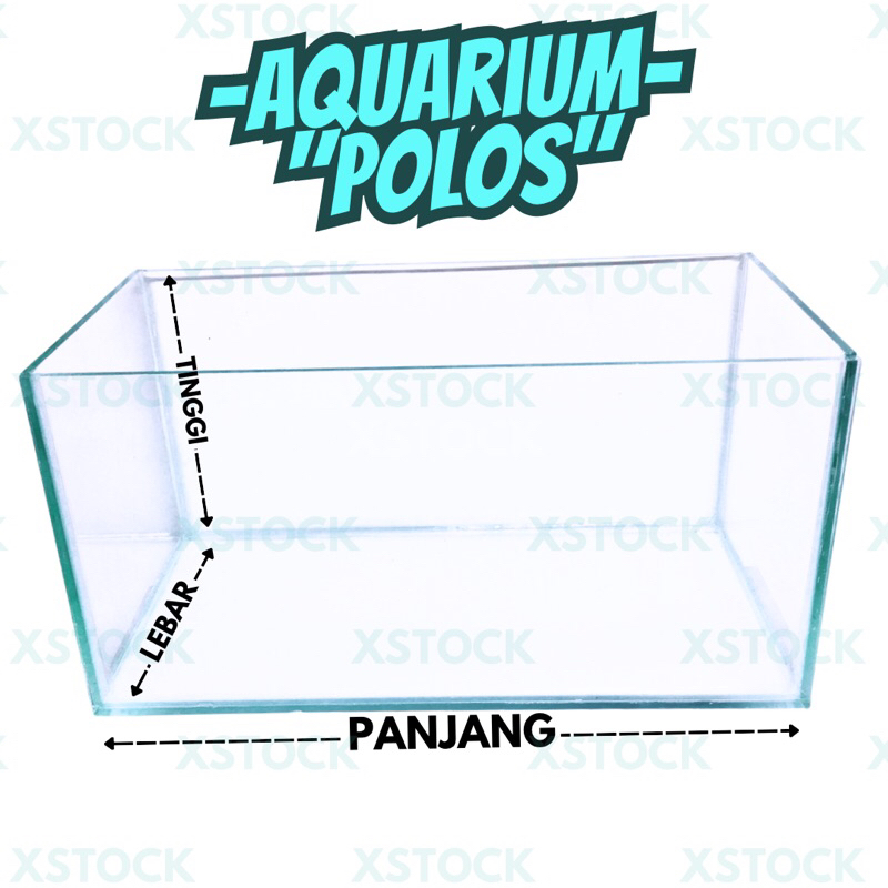 Jual AQUARIUM KACA 60 55 50 45 40 CM VIA GRAB/GOJEK INSTAN AQUASCAPE ...
