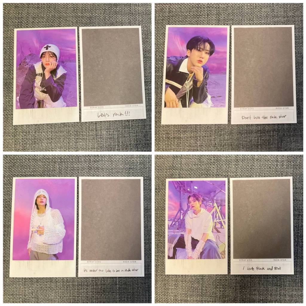 Jual Photocard Album Stray Kids Rock Star Nemo Version - POB SYNNARA - Roll Standart Photobook ...