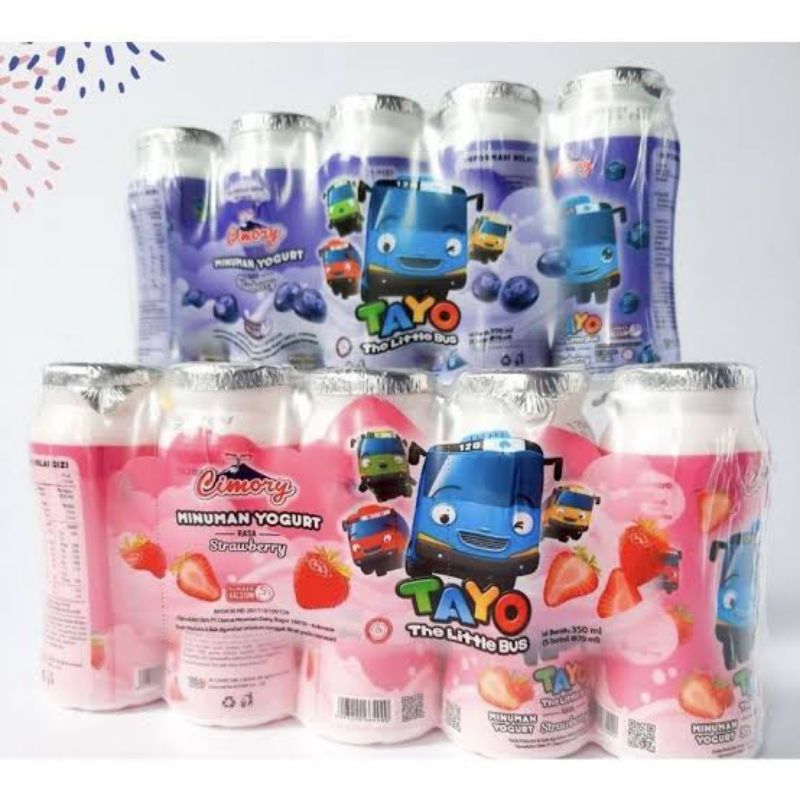 Jual CIMORY YOGURT DRINK EDISI TAYO 65 ML 1 PACK ISI 5 PCS | Shopee Indonesia