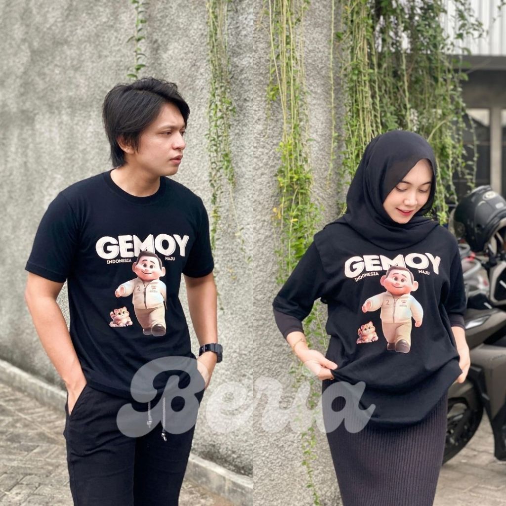 Jual BERIA KAOS GEMOY PRABOWO CAPRES KAOS PRABOWO GEMOY PREMIUM VIRAL KEINIAN 100% KATUN COTTON ...