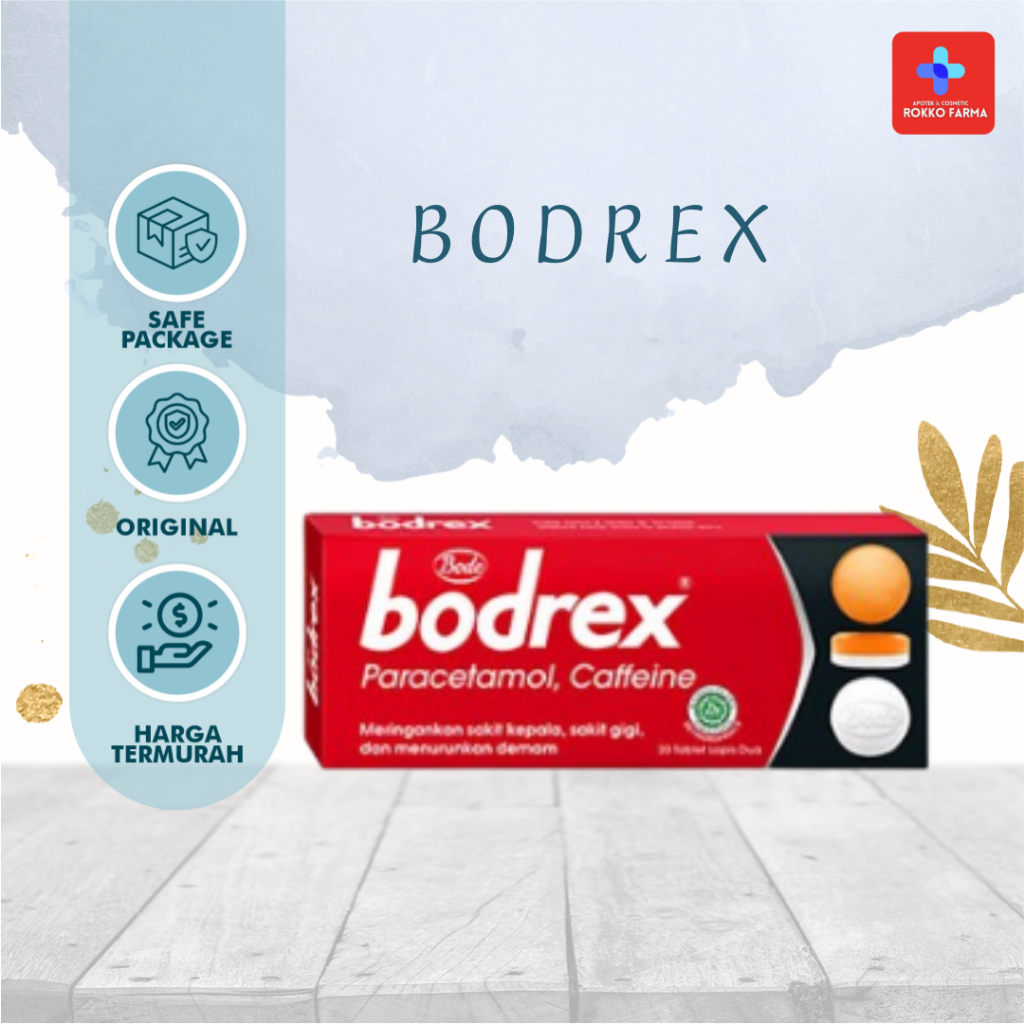 Jual BODREX PARACETAMOL 10 TABLET SAKIT KEPALA, GIGI DLL | Shopee Indonesia