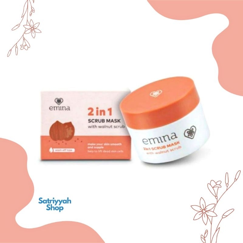 Jual Emina scrub mask 2 in 1 ( masker dan pembersih ) | Shopee Indonesia