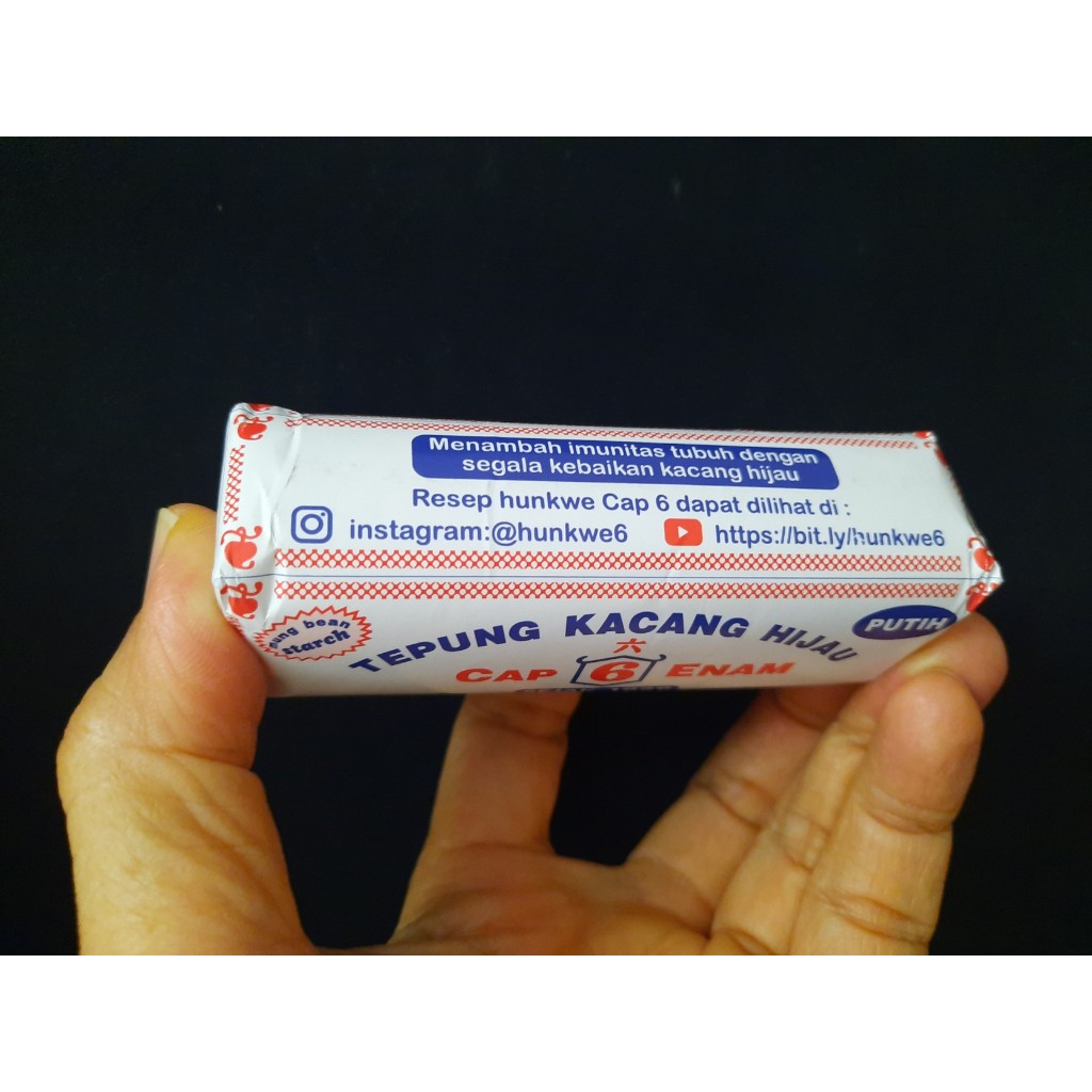 Jual Tepung Hunkwe Kacang Hijau / Mung Bean Starch cap enam | Shopee ...