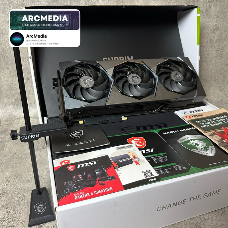 Jual RTX 3070 TI MSI SUPRIM X GRNSI ON AAA 3070TI no XT 4060 6800 RX 3060 | Shopee Indonesia