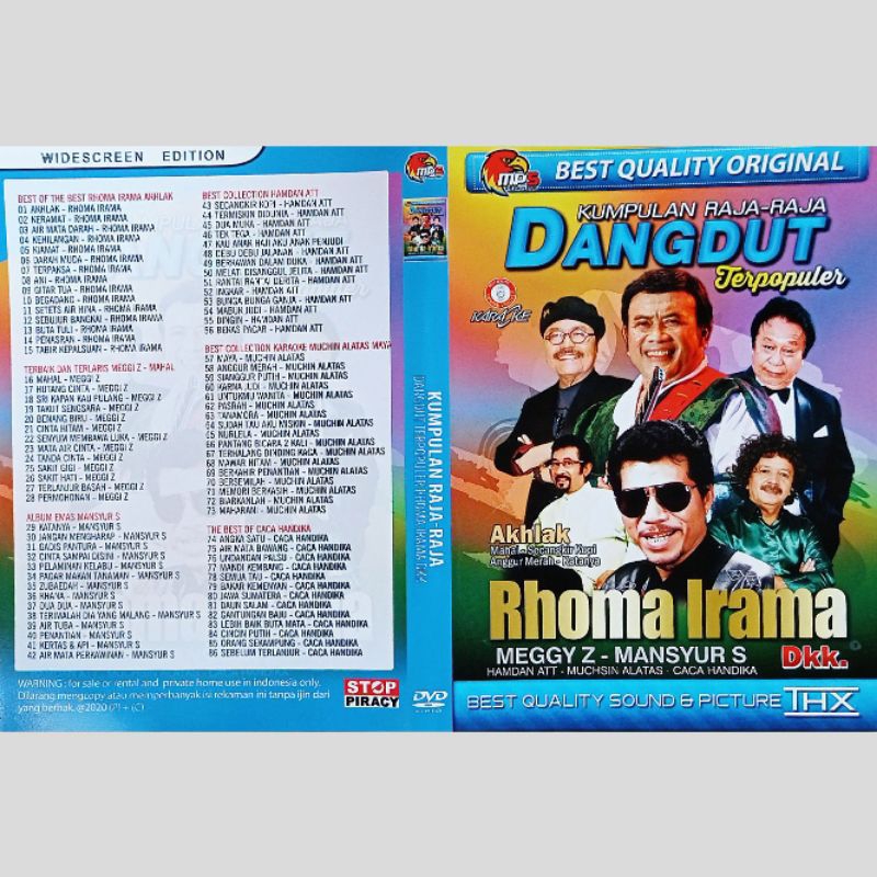 Jual Kaset Mp5 Video Lagu Kumpulan Raja Raja Dangdut Terpopuler Rhoma Irama | Shopee Indonesia