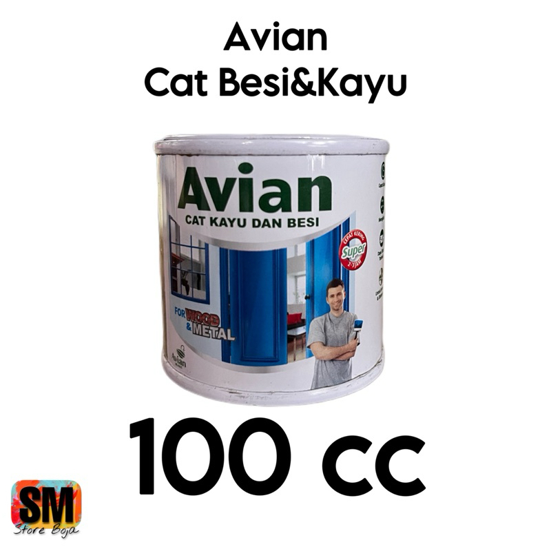Jual AVIAN Cat Besi&Kayu 100 ml | Shopee Indonesia