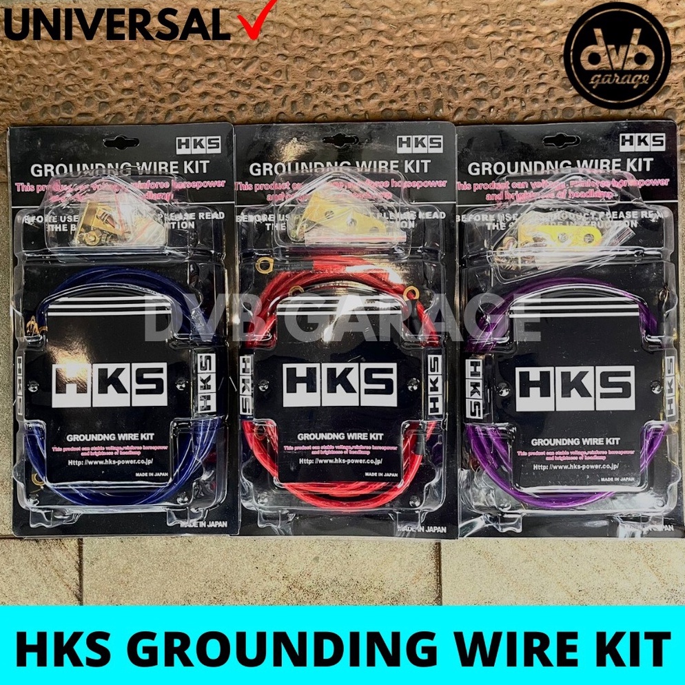 Jual Promo.. HKS GROUNDING WIRE KIT KABEL 5 TITIK UNIVERSAL PREMIUM QHN ...