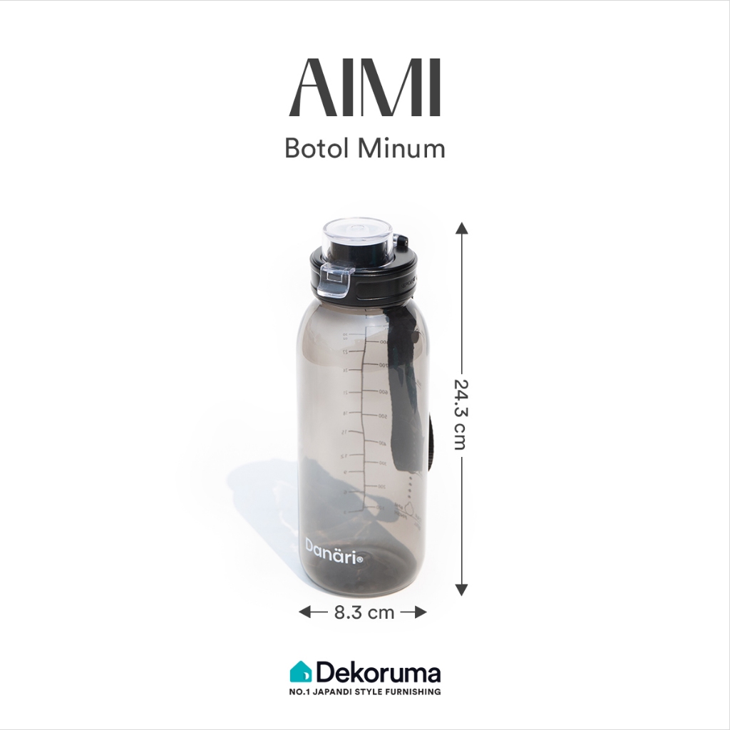 Jual Dekoruma AIMI Botol Minum Ukuran 1 Liter | Shopee Indonesia