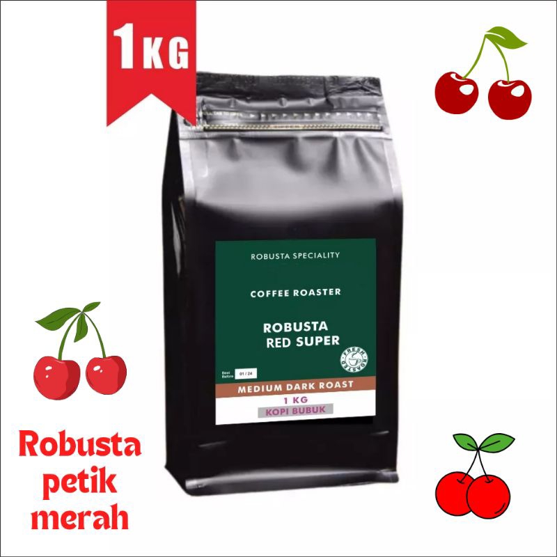 Jual Kopi Robusta Red Cherry Lampung | Shopee Indonesia