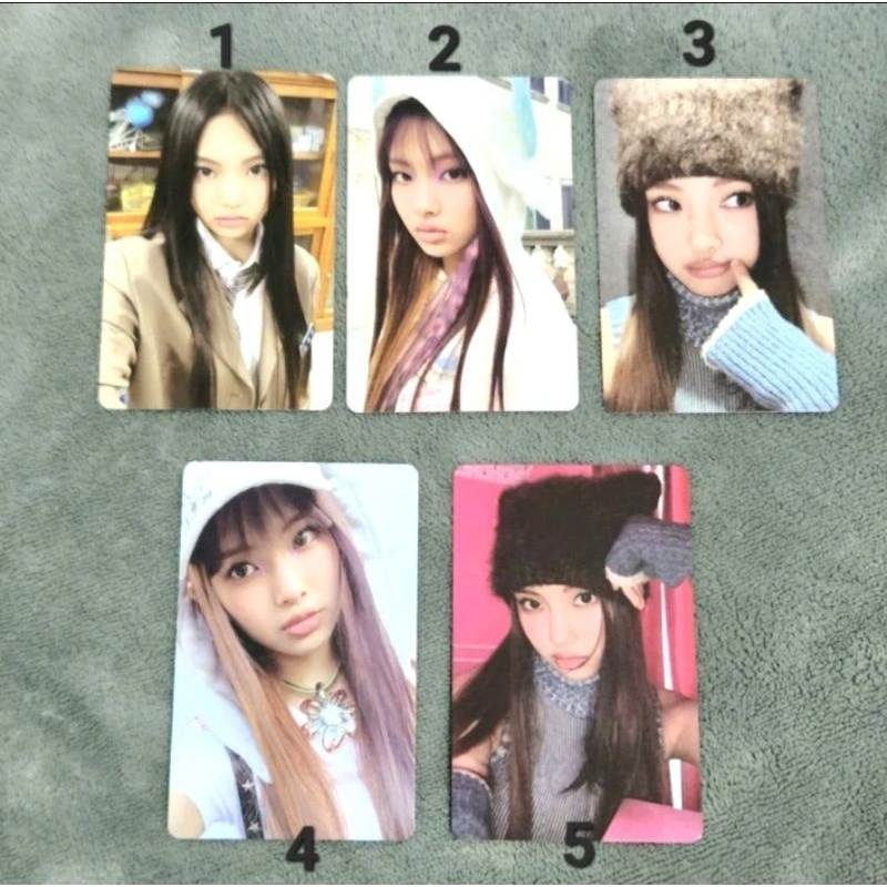 Jual [Haerin / Hanni / Hyein / Danielle /Minji / Group ver.] NewJeans Photocard - Official from ...