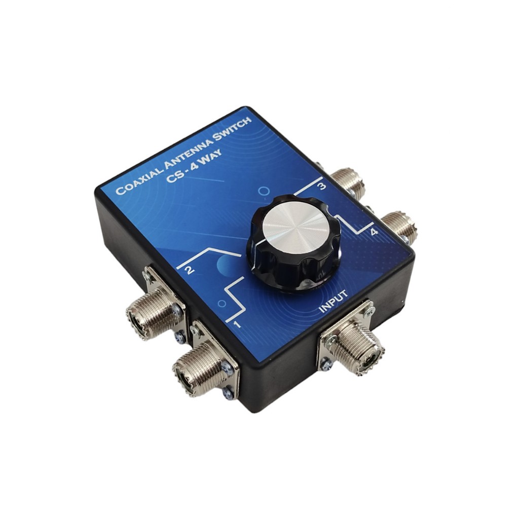 Jual Coaxial Antenna Switch 4 Way Antena Switch Saklar 1000W 1kW SSB HF ...