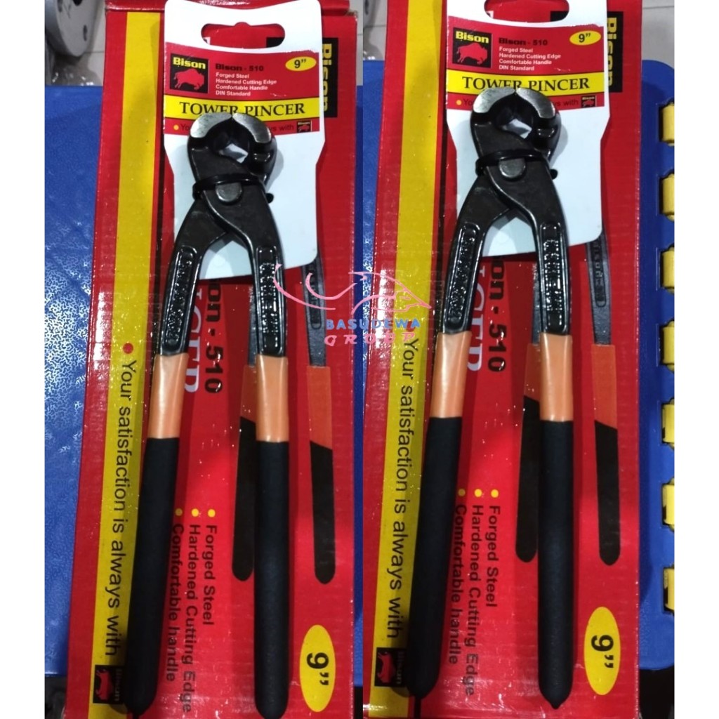 Jual BISON CATUT 510 GG FIBER 9” / TANG KAKATUA GEGEP CABUT PAKU TOWER ...