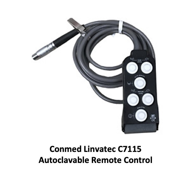 Jual Conmed Linvatec C7115 Autoclavable Remote Control (Ft-498 ...
