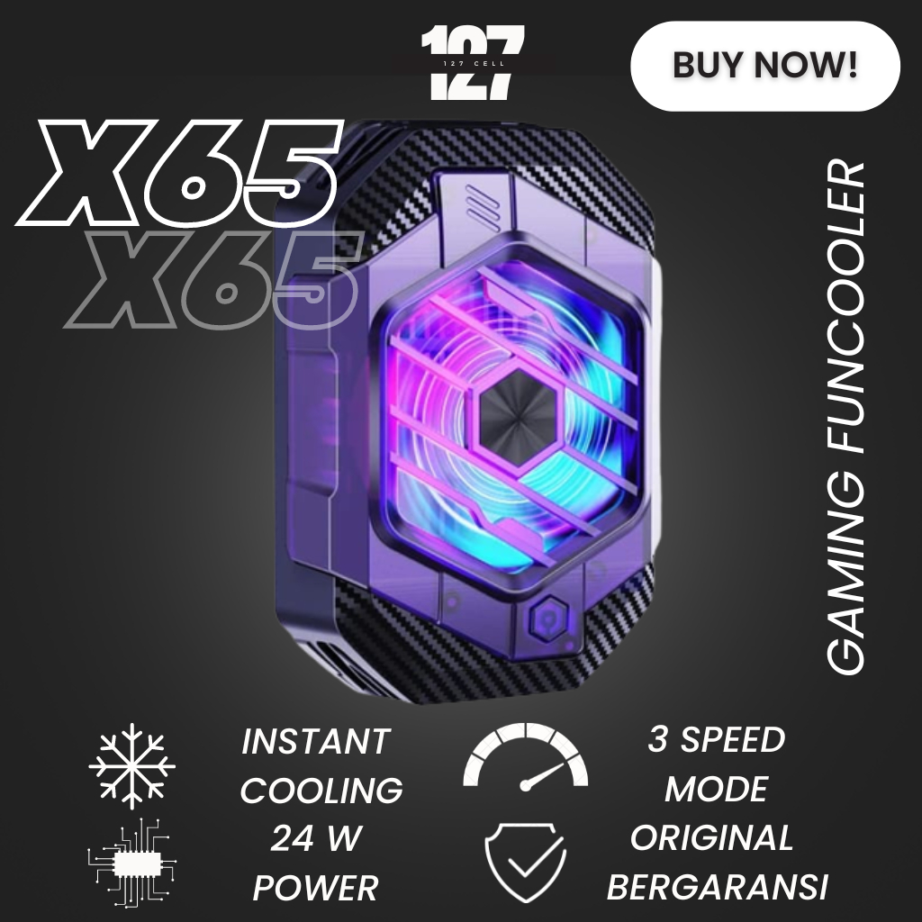 Jual Kipas Pendingin Fancooler Cooling Fan X65 Untuk Handphone ...