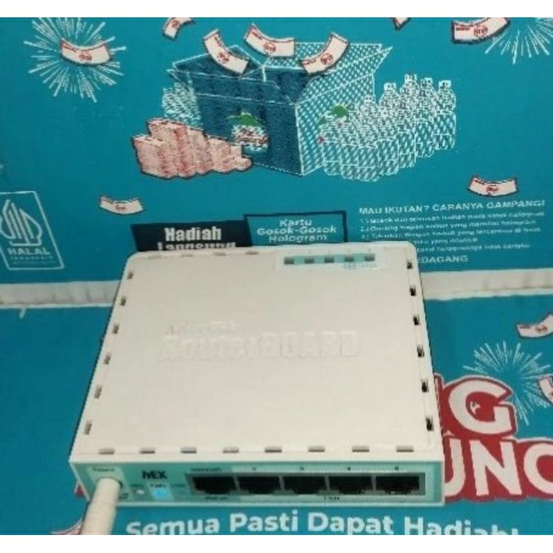 Jual MIKROTIK ROUTER BOARD hEX RB750Gr2 BB 0,0% Port Aman Sudah ...