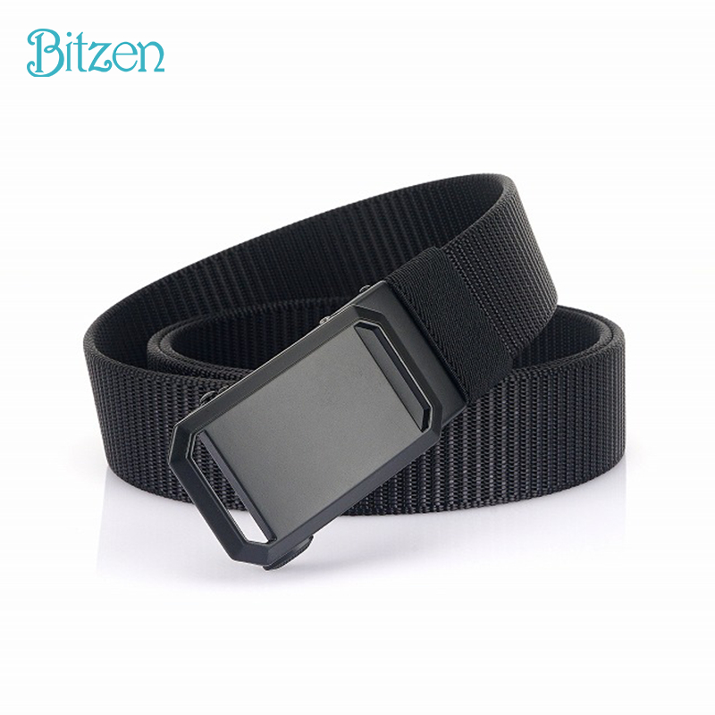 Jual Bitzen Ikat Pinggang Pria Sabuk Pinggang Pria Nylon Canvas Sabuk ...