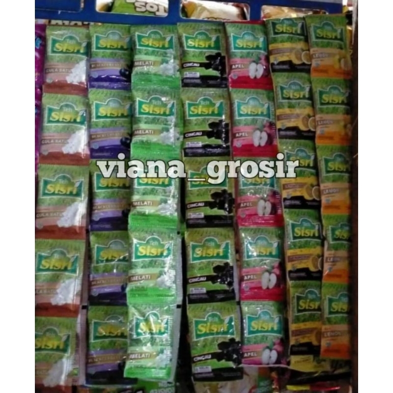 Jual Teh Sisri All Varian 1 Renceng 10 Sachet | Shopee Indonesia
