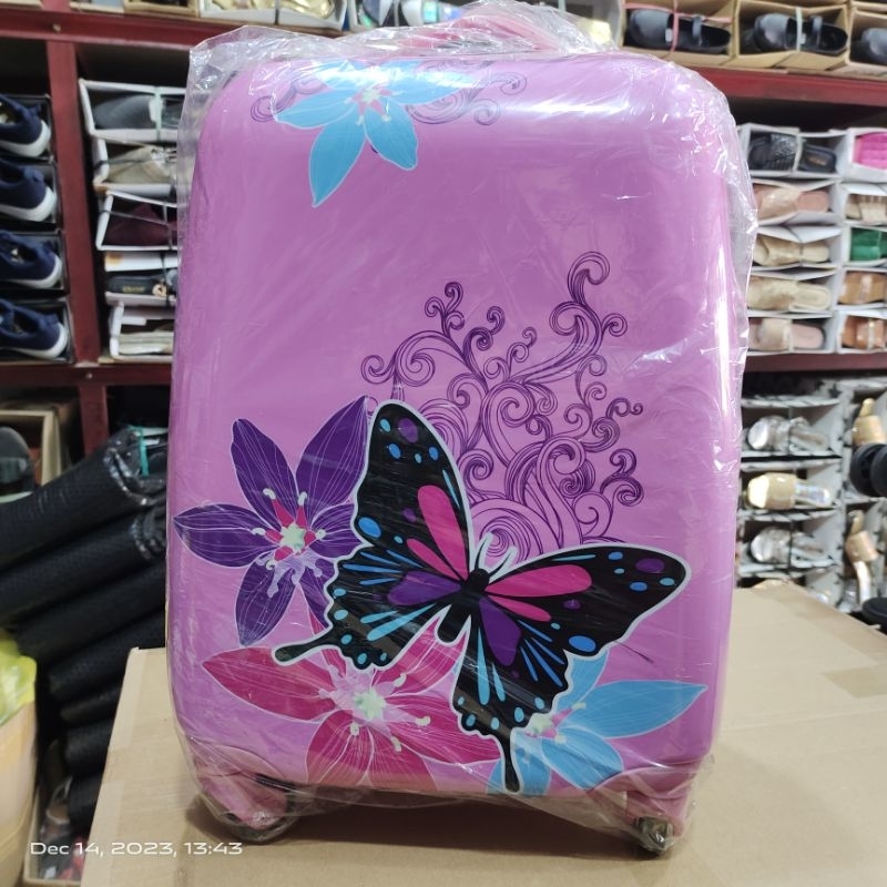 Jual Koper Fiber Karakter Animasi 16 inch Bisa masuk Kabin | Shopee ...