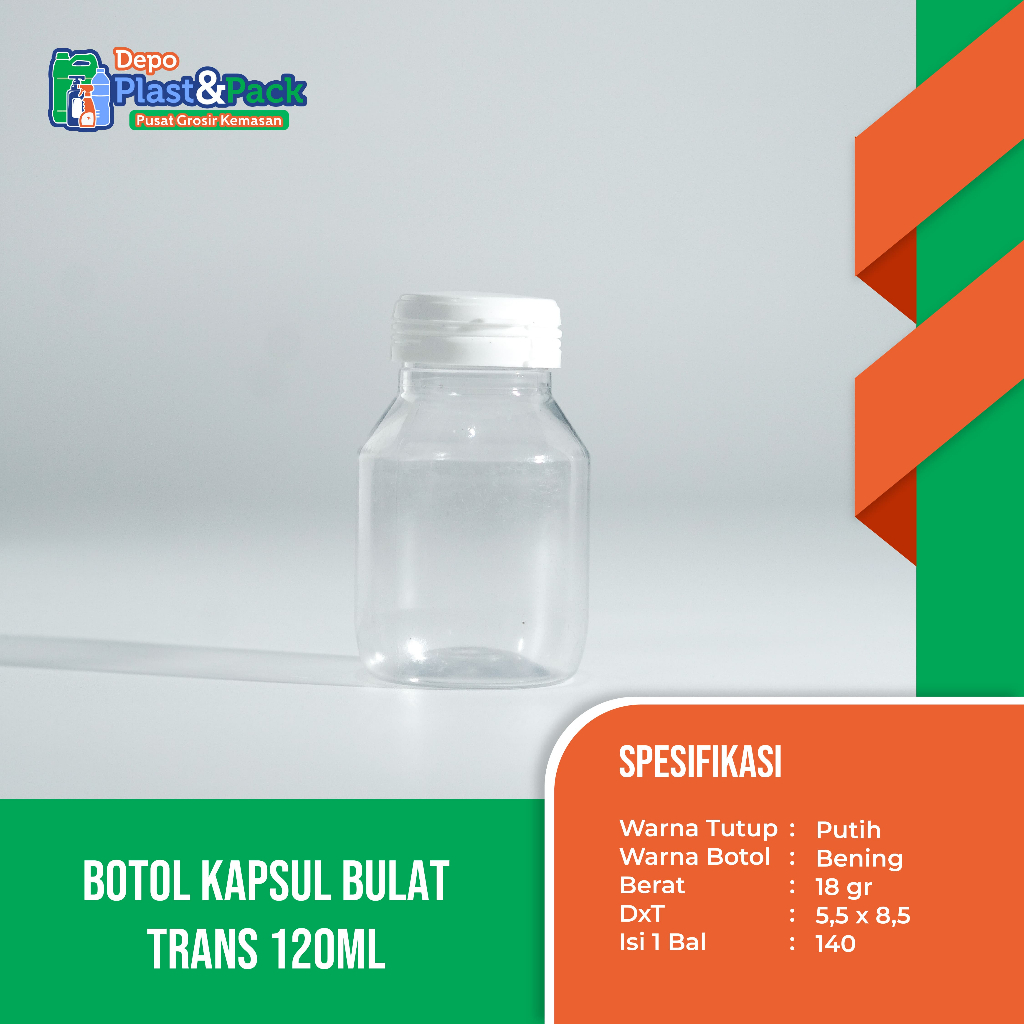 Jual Botol Kapsul Bulat Trans 120 ml | Shopee Indonesia Jual Botol Kapsul Bulat Trans 120 ml | Shopee Indonesia