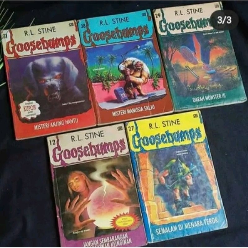 Jual novel Goosebumps RL Stine bekas | Shopee Indonesia