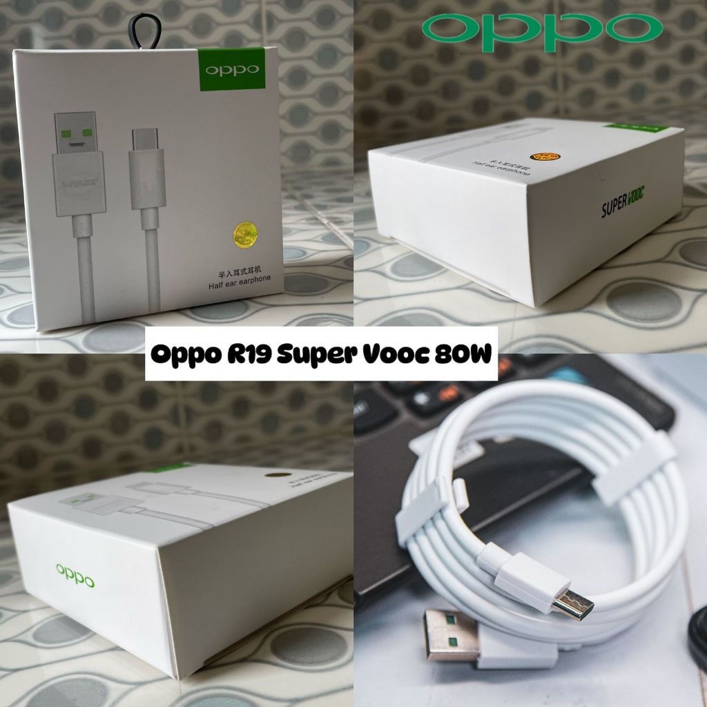 Jual Kabel Data OPPO r19 R9 Vooc flash Mini suport super vooc dart | Shopee Indonesia