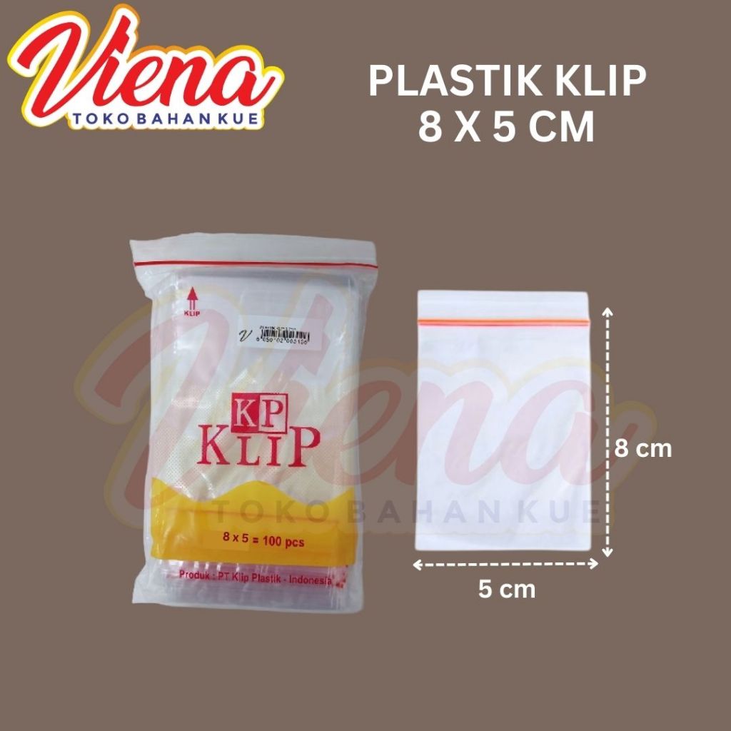Jual Plastik Klip 5 x 8cm isi 100 lembar / Plastik KP Klip / Plastik ...