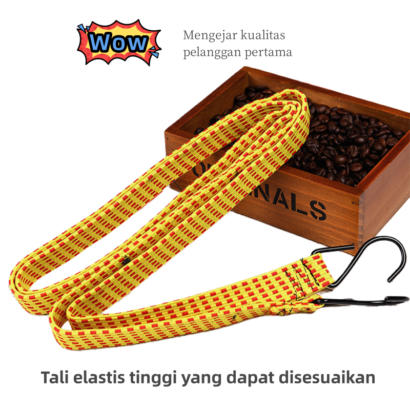 Jual Tali pengikat barang di motor 100cm / Tali bagasi motor / Tail ...