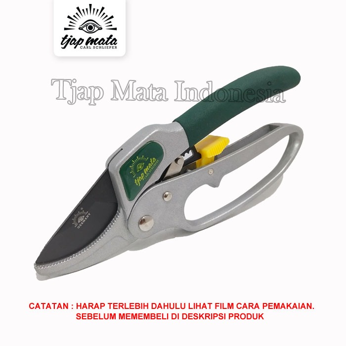 Jual TJAP MATA / CAP MATA Gunting Dahan Model Ratchet JLS 8001 | Shopee ...