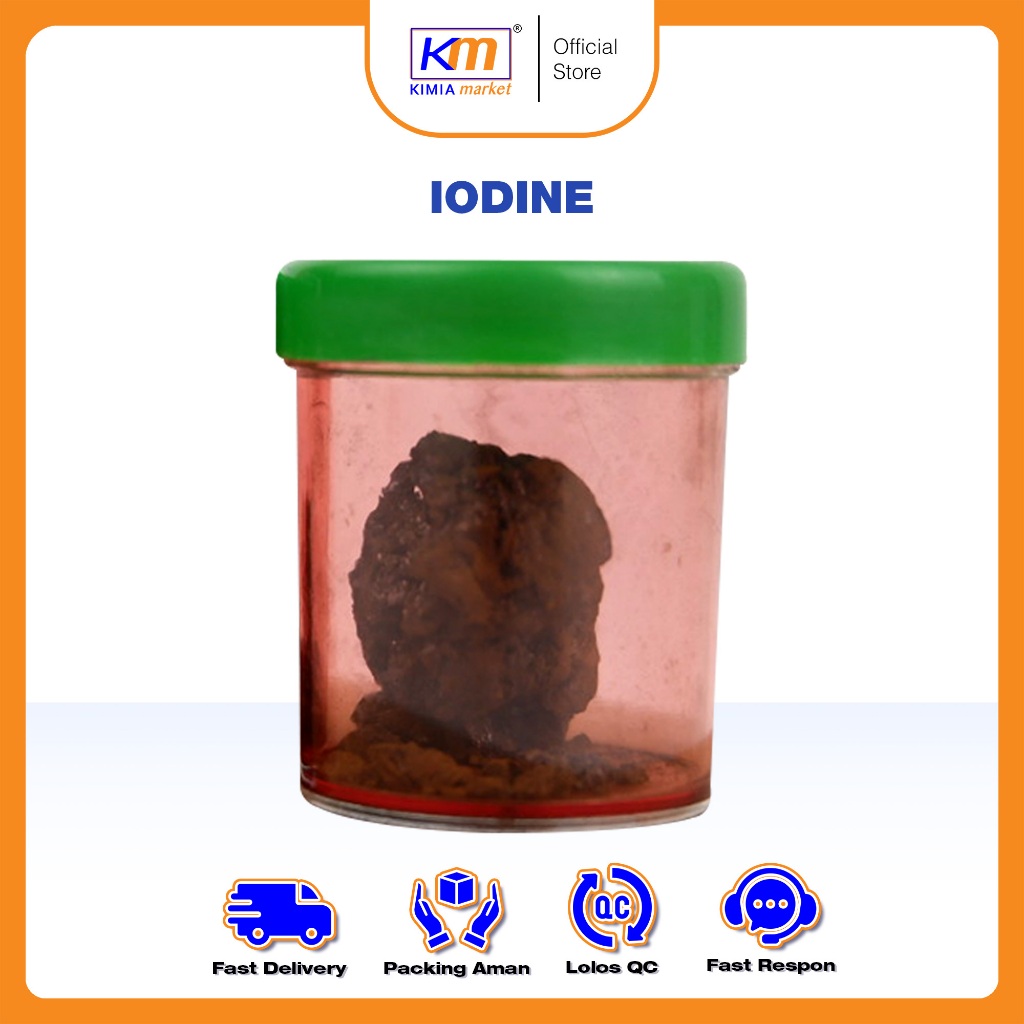 Jual Iodine Murni 10gr Iodium Kristal | Shopee Indonesia