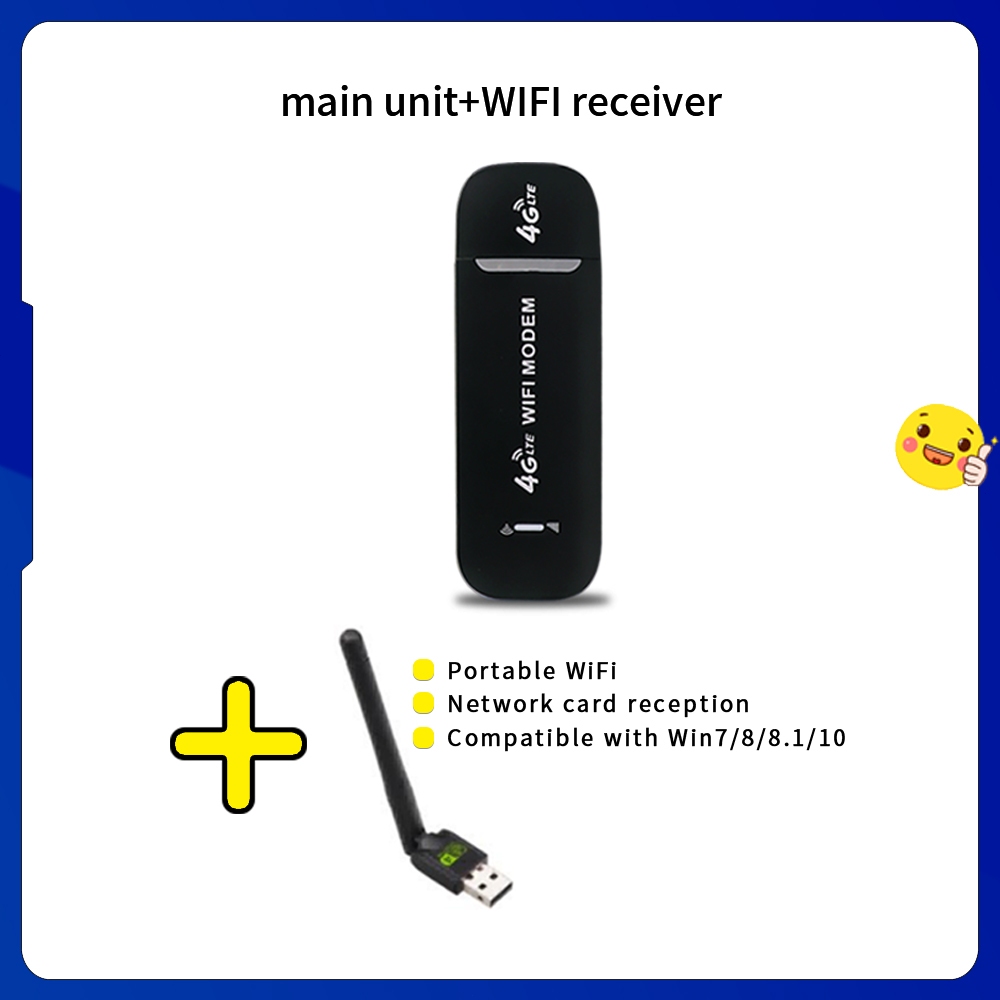 Jual Modem WIFI 4G Support All Operator SIM card 150 Mbps Modem 4G LTE ...