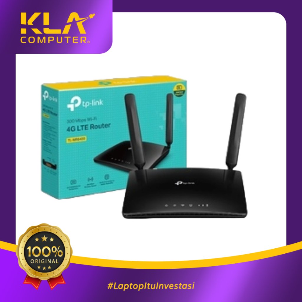 Jual TP-Link TL-MR6400 Wireless Router 3G / 4G 300Mbps Wireless N 4G ...