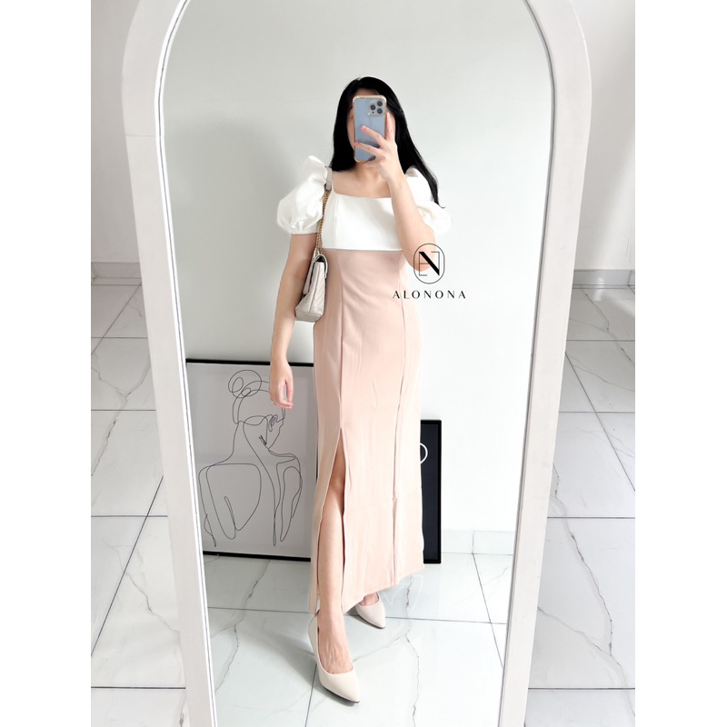 Jual Fora Dress (D0050) | DRESS WANITA CEWEK GAUN NATAL CHRISTMAS PESTA ...