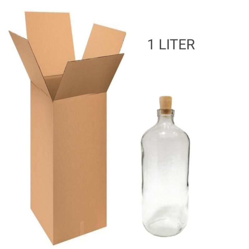 Jual BOTOL BENSIN 1LITER BOTOL BOLES 1LITER BOTOL KACA 1LITER | Shopee ...