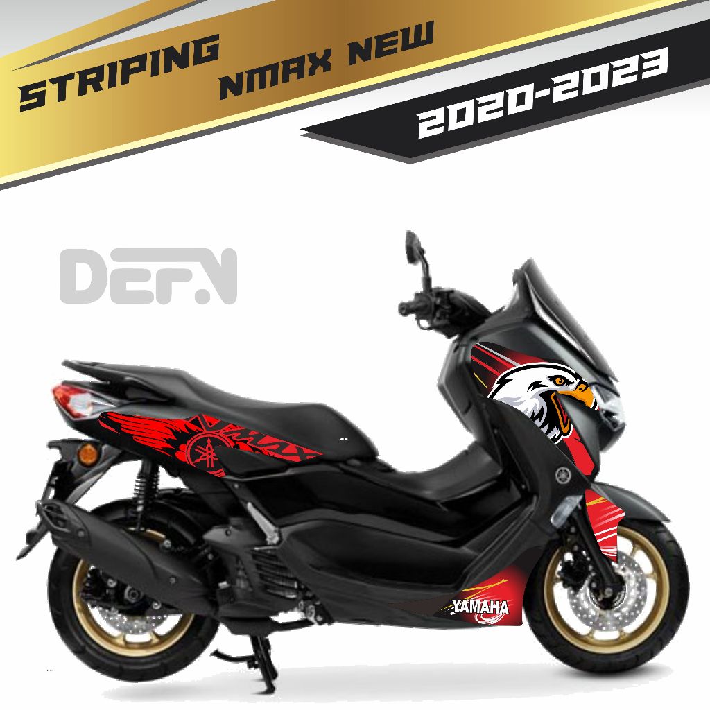 Jual Stiker striping Decal Yamaha NMAX New 2020-2023 Semifullbody ...