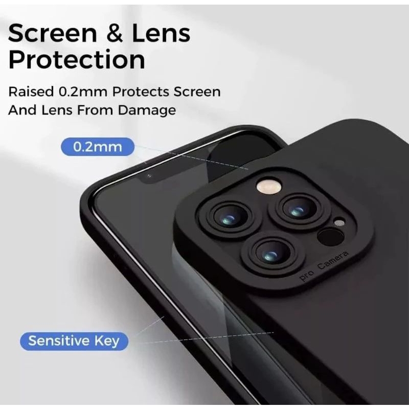 Jual REALME 8i SOFTCASE FULL BLACK MATTE PELINDUNG CAMERA | Shopee ...