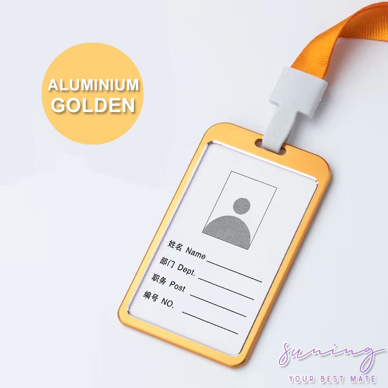 Jual Aluminium ID Card Holder bahan alumunium bermutu tempat id card ...