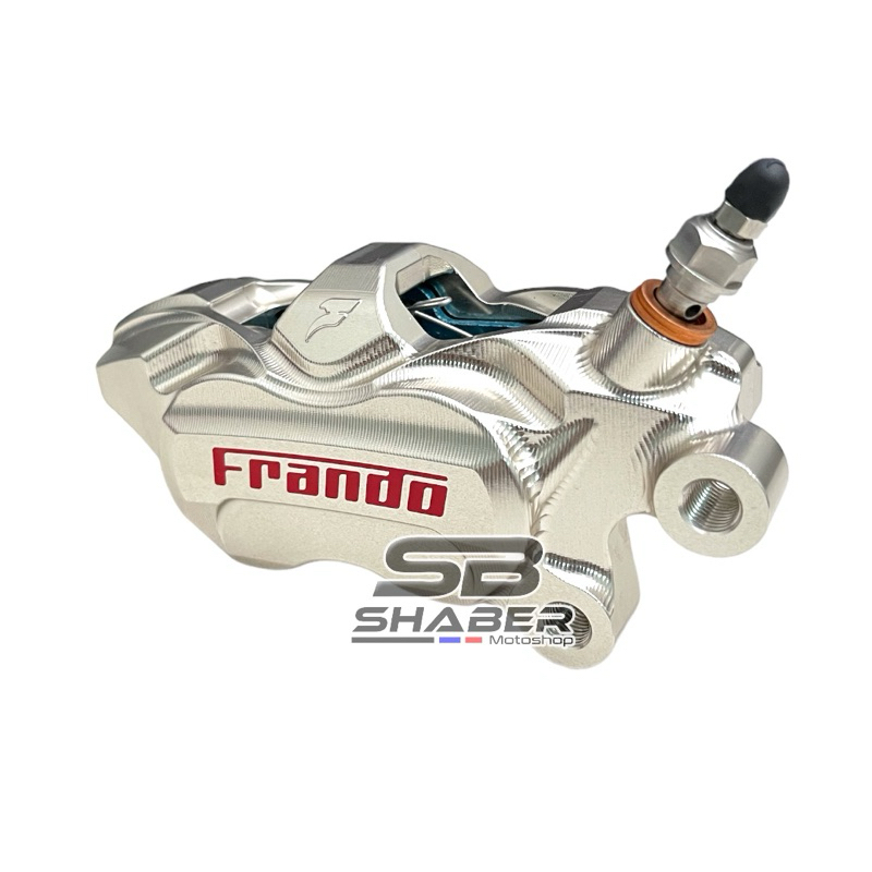 Jual Kaliper 4Piston Kanan Frando FCC540GT Titanium Red Logo | Shopee ...