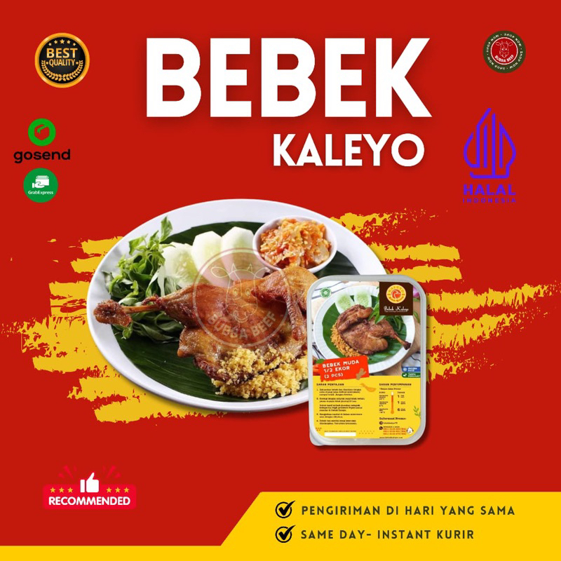 Jual Bebek Kaleyo Utuh Ukuran Sedang | Bebek Muda Kaleyo Frozen Siap ...
